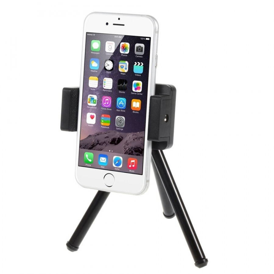 Uniwersalny statyw - stojak z uchwytem i wysuwanymi nogami dla iPhone ...