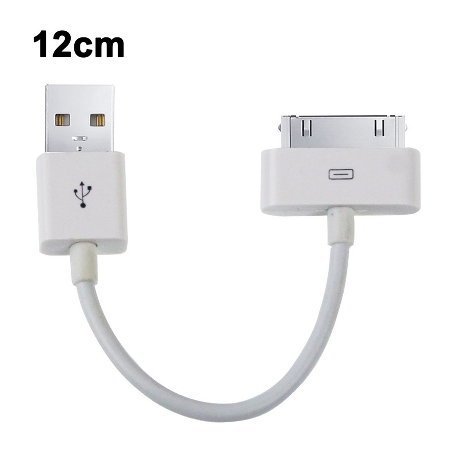 Krótki kabel do ładowania i synchronizacji 30pin dla iPhone / iPod ...